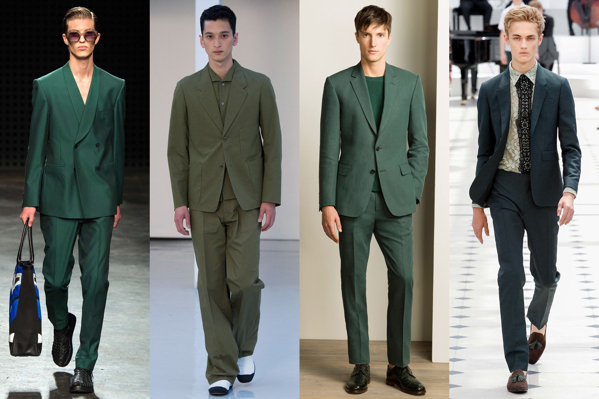 Get a green suit this spring | British GQ