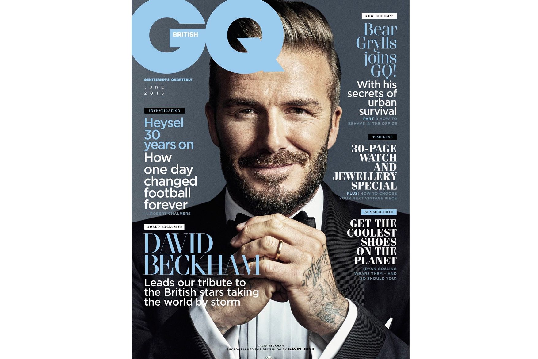 David Beckham covers British GQ on his 40th birthday | British GQ